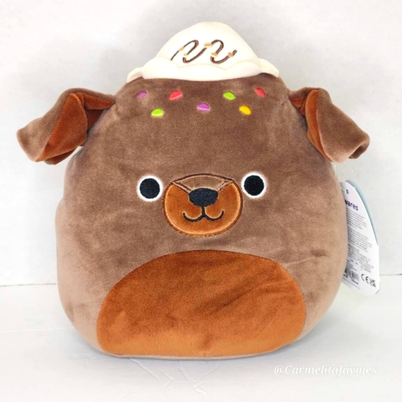 Squishmallows | Toys | Rico Hot Fudge Sundae Dog Original Squishmallow ...